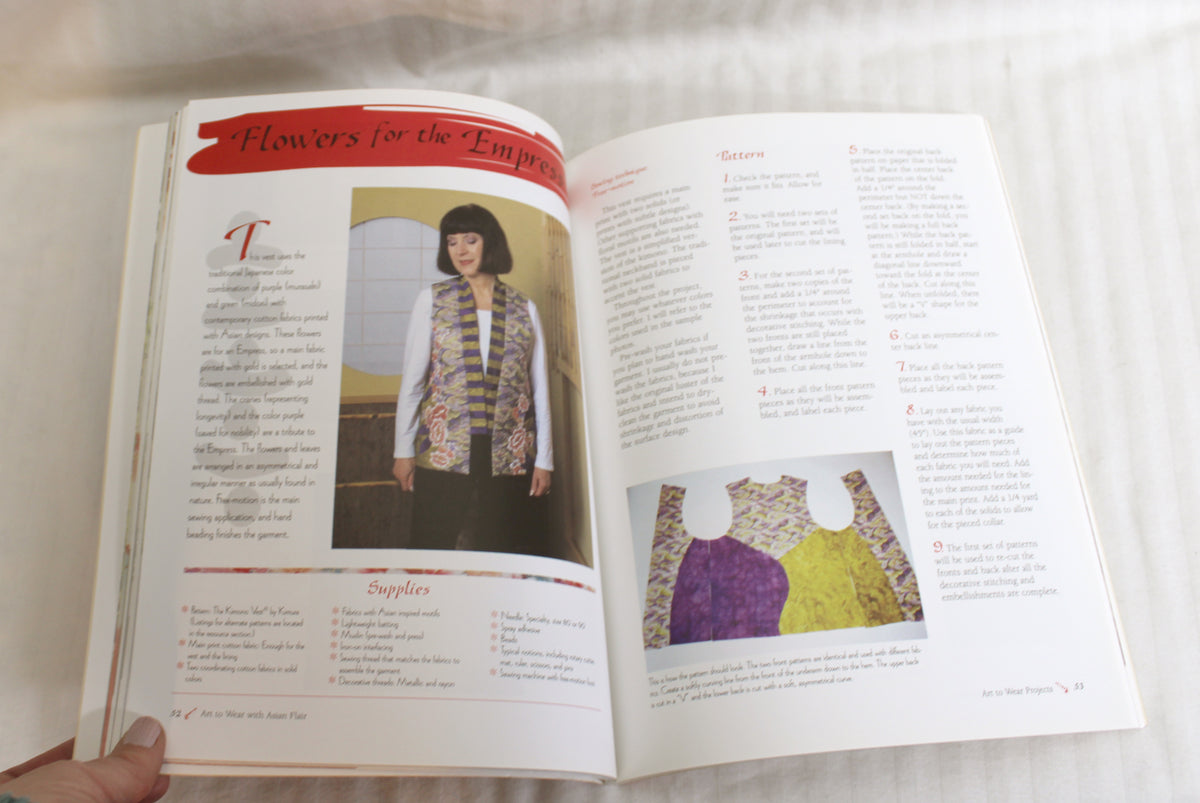 Vintage 2001- Art to Wear with Asian Flair - Stephanie Masae Kimura - – Superior Thrift